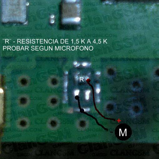 5310 Microfono Necesito Resistencia R1k - Clan GSM - Unión de los ...