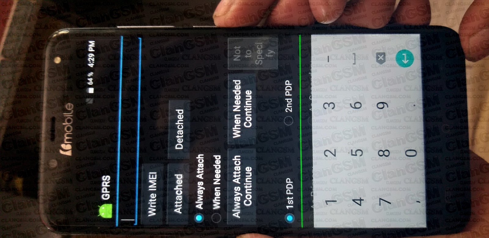 Aporte Repair Imei Bmobile Ax 1091 Android 7 - Clan GSM - Unión de los Expertos en Telefonía Celular