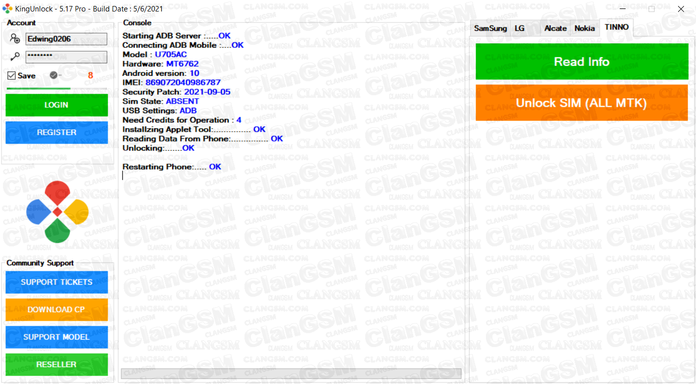 Firmware Downgrade Tinno U705ac Cricket - Clan GSM - Unión de los ...