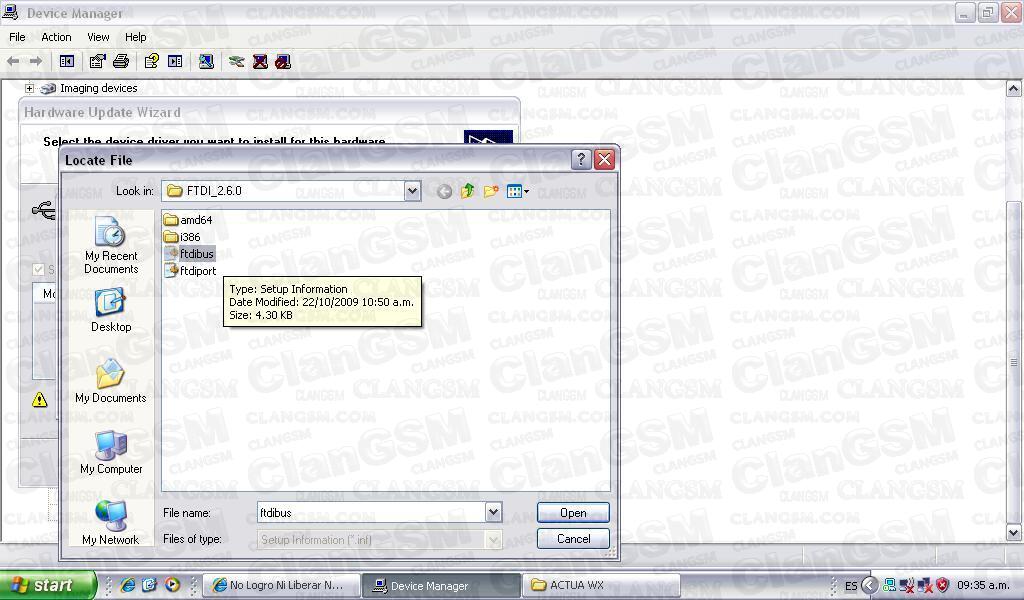 Aporte Como Actualizar Los Drivers - Clan GSM - Unión de los Expertos ...