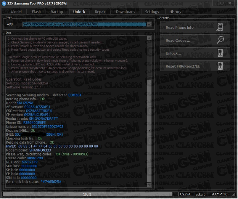 Unlock Sm-g925a Version 6.0.1 Terminacion De Sotware Pj1 - Clan GSM ...