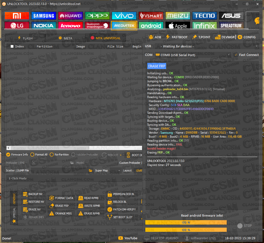 Frp A042m (aporte) - Clan GSM - Unión de los Expertos en Telefonía Celular