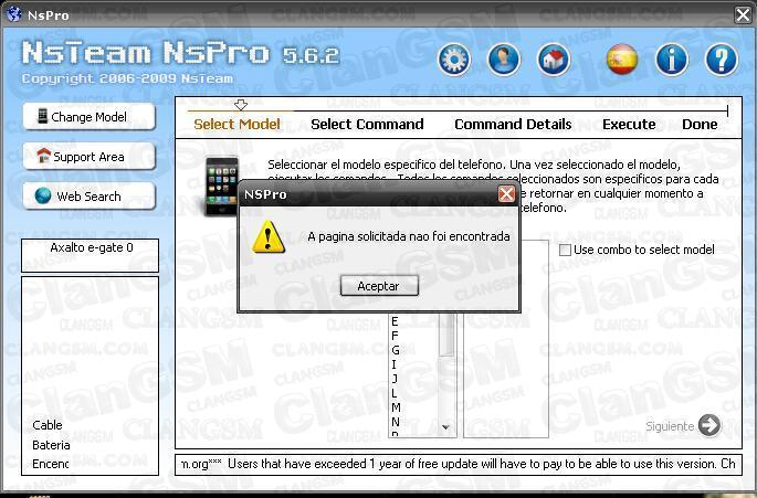 No Puedo Entrar Al Soporte De La Nspro , Que Pasa? - Clan GSM - Unión ...