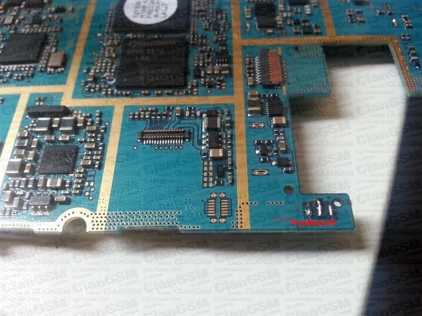 Samsung Gt S7560m Contactos De Boton De Encendido En Corto Telf No