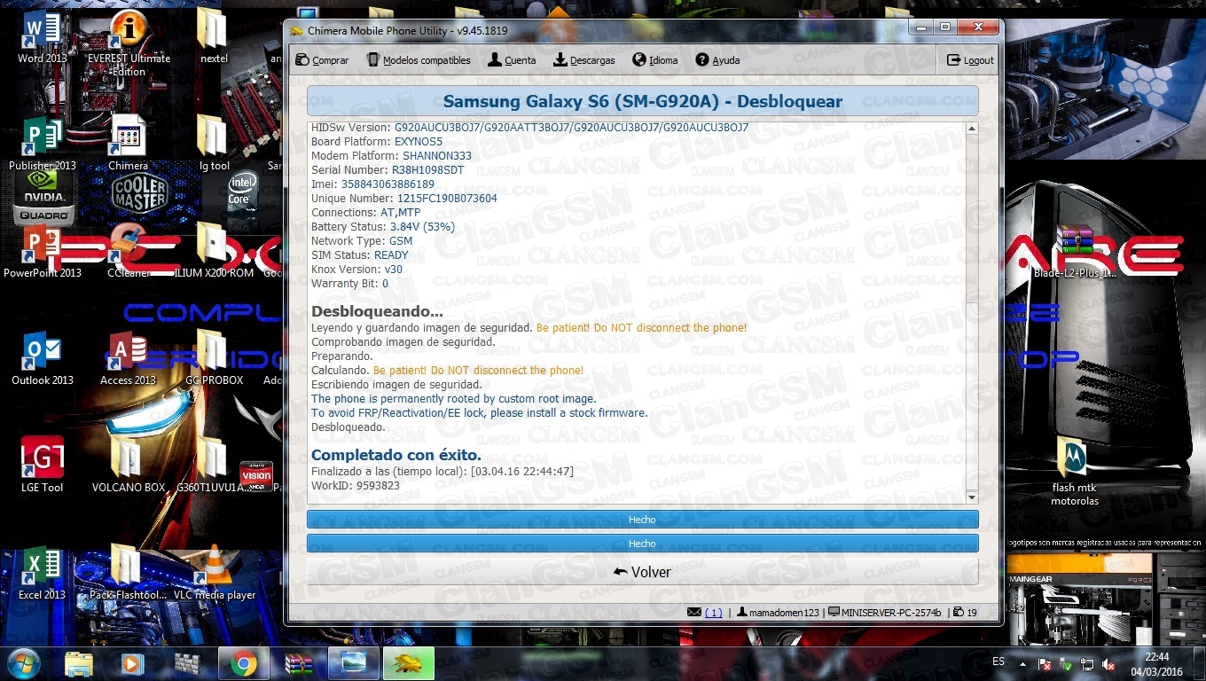 Sm-g920a 5.1.1 Unlock Directo Sin Root - Clan GSM - Unión de los ...