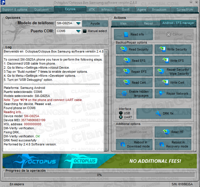 G925a 6.0.1 Drk Failed Ahora En Factory Binary - Clan GSM - Unión de ...