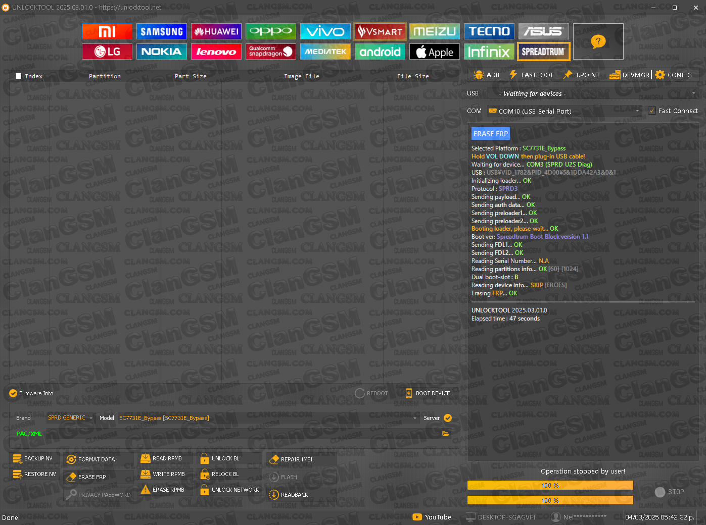 Senwa S50 Frp - Clan GSM - Unión de los Expertos en Telefonía Celular