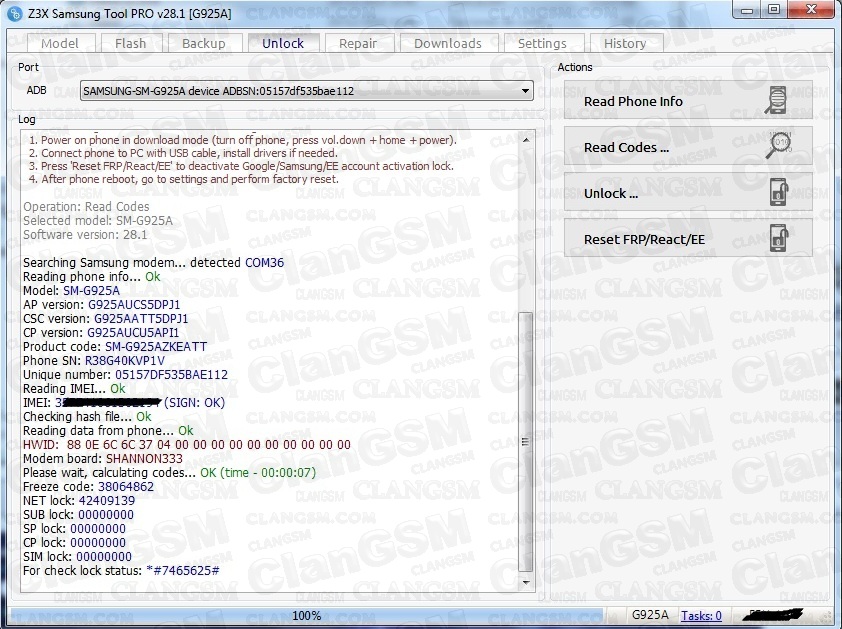 Aporte!! Unlock Sm-g925a Y Sm-g928a 6.0.1 Sin Root. - Clan GSM - Unión ...