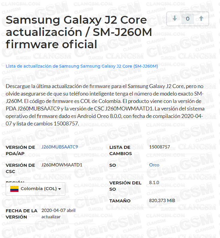J2 Core Error De Actualizacion: Kernel Rev. Check Fail. Device:9, Binary:7 - Clan GSM - Unión de ...
