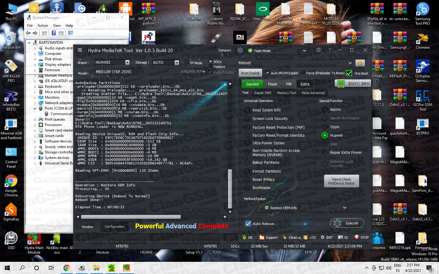 Frp Huawei Y6p Med-l29 By Test Point Exitoso By Hydra - Clan GSM ...