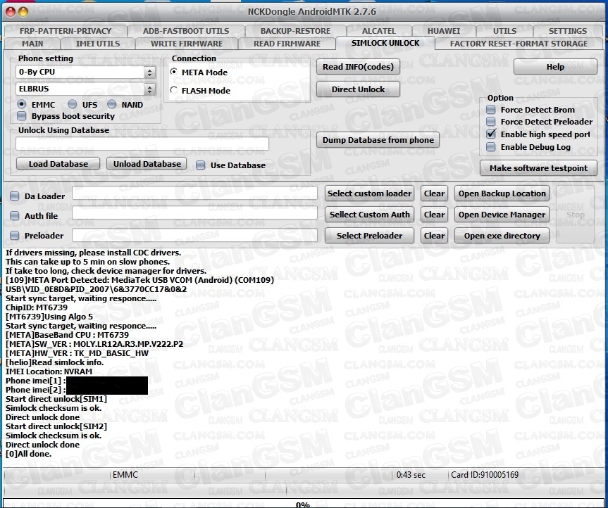 Desbloqueo. Voltex Z22 - Clan GSM - Unión de los Expertos en Telefonía Celular