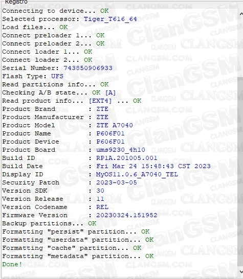 Frp Zte V40 Vita Pandora - Clan GSM - Unión de los Expertos en Telefonía Celular