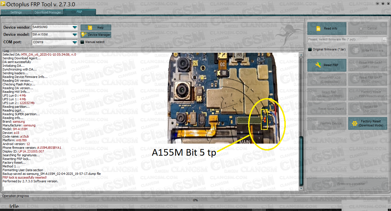 Frp A155m Bit 5 (aporte) - Clan GSM - Unión de los Expertos en ...