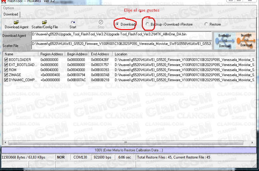 Flashear Huawei G5520 - Clan GSM - Unión de los Expertos en Telefonía ...