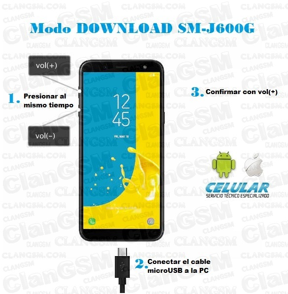 Samsung J6 No Entra A Modo Flash - Clan GSM - Unión de los Expertos en ...