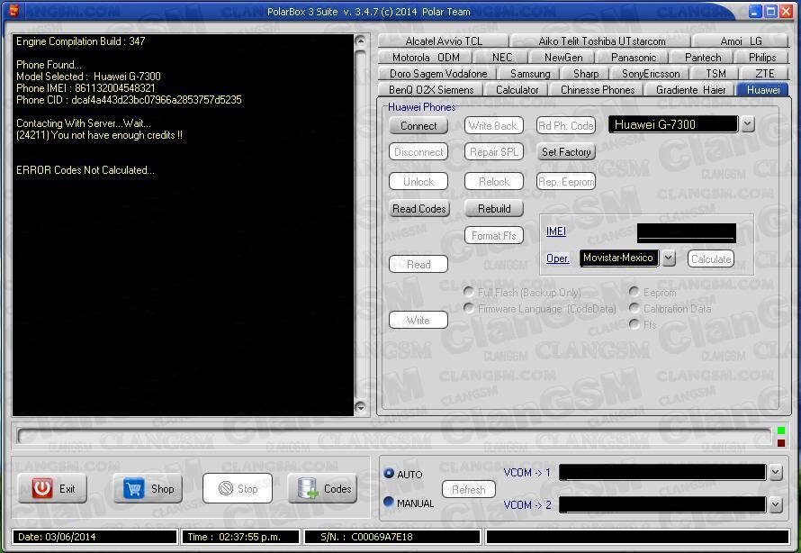 Polar Box 3 Pide Creditos Para Unlock Huawei G7300? [contestado] - Clan ...
