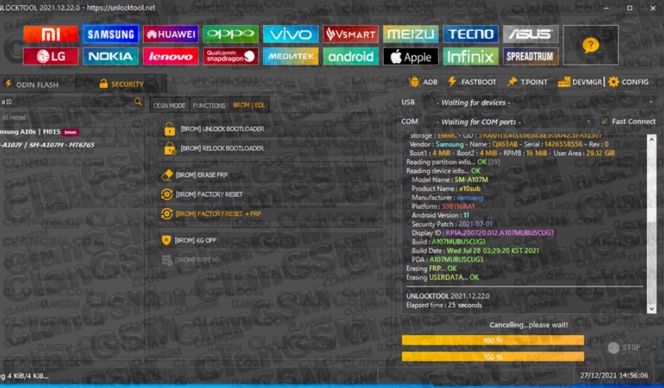 Samsung A10s Frp Unlocktool - Clan GSM - Unión de los Expertos en ...