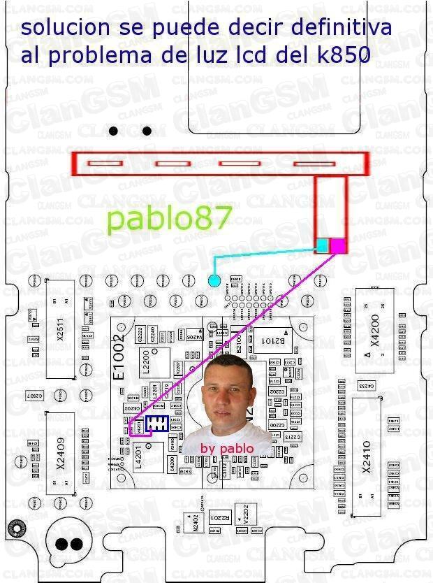 Solucion Luz Lcd K850 100000% Testeada - Clan GSM - Unión de los ...