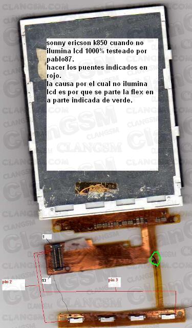 Solucion Luz Lcd K850 100000% Testeada - Clan GSM - Unión de los ...