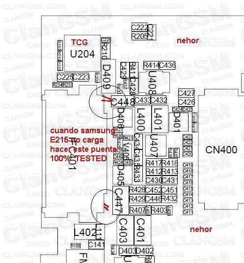 Samsung E215 No Carga - Clan GSM - Unión de los Expertos en Telefonía ...
