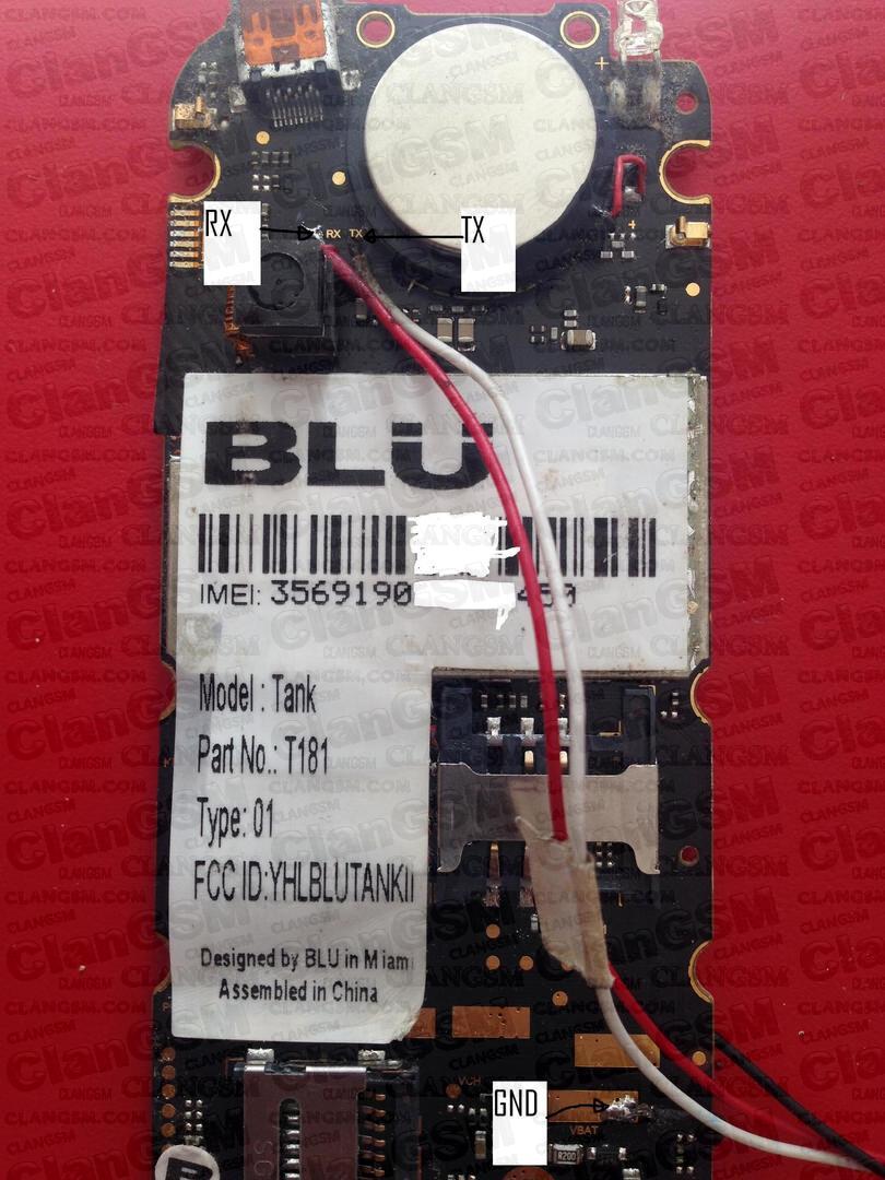 Aporte Blu Tank T181 Pinout + Desbloqueo - Clan GSM - Unión de los ...