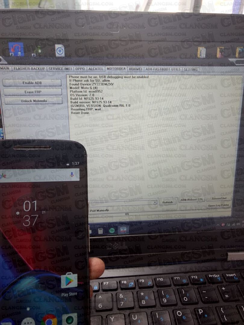 Frp Moto G4 Plus Android 7.0 - Clan GSM - Unión de los Expertos en ...