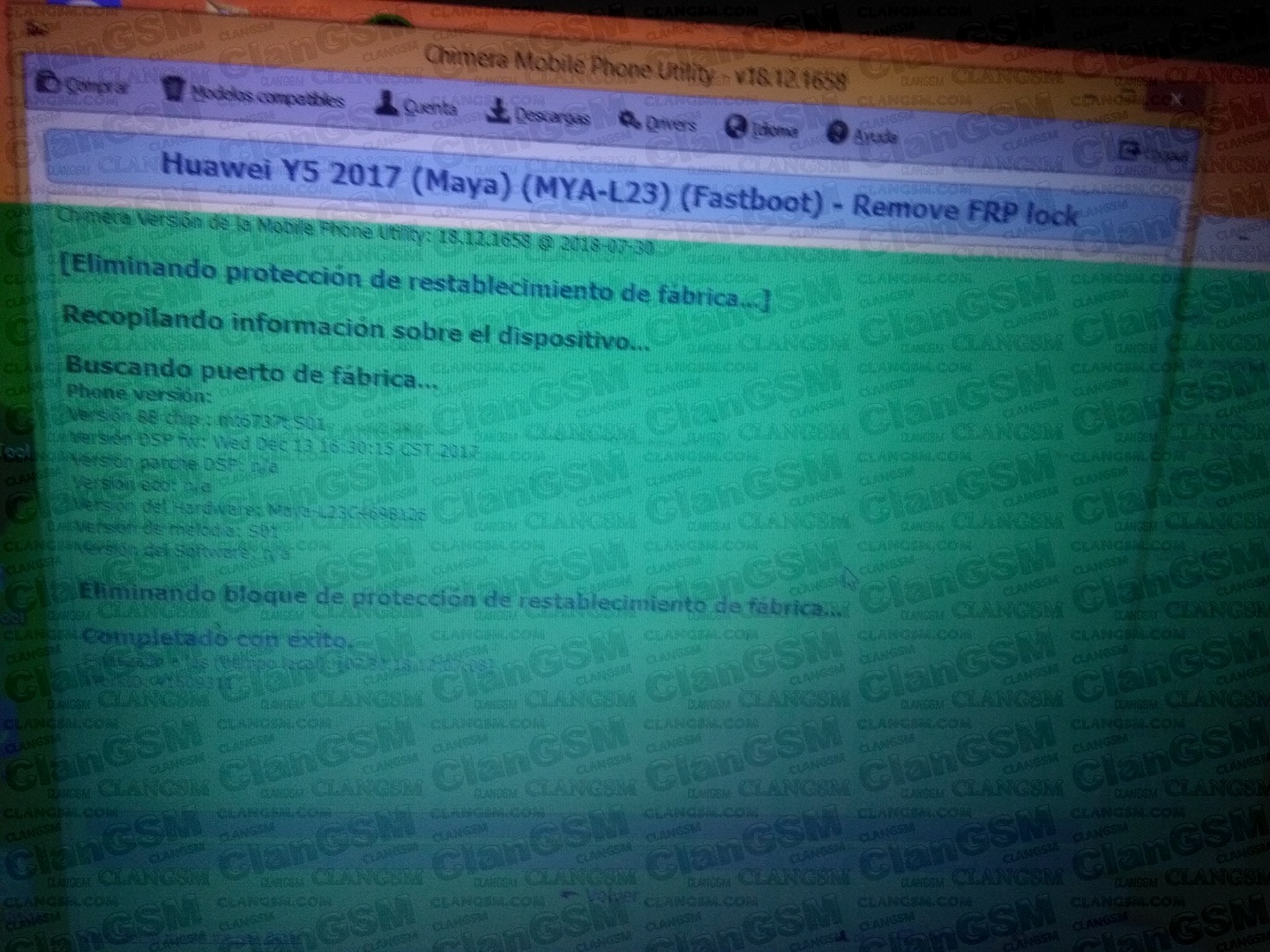 Frp Huawei Y5 Iii Mya L23 Chimera - Clan GSM - Unión de los Expertos en Telefonía Celular