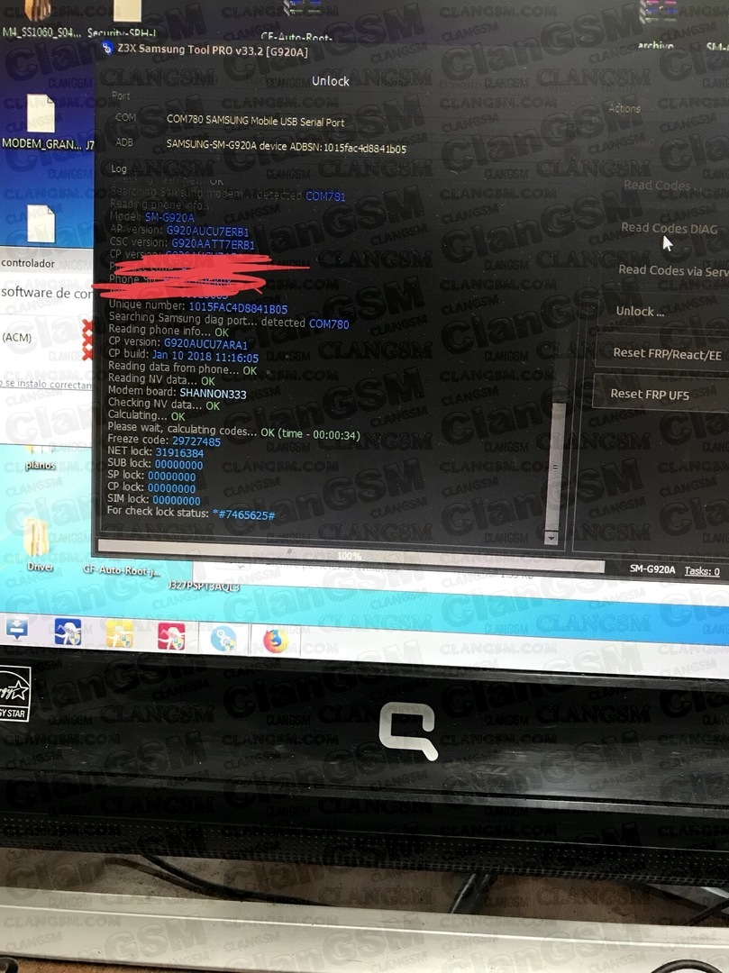 Módem Para Desbloqueo G920a 7.0 Bit 7. - Clan GSM - Unión de los ...