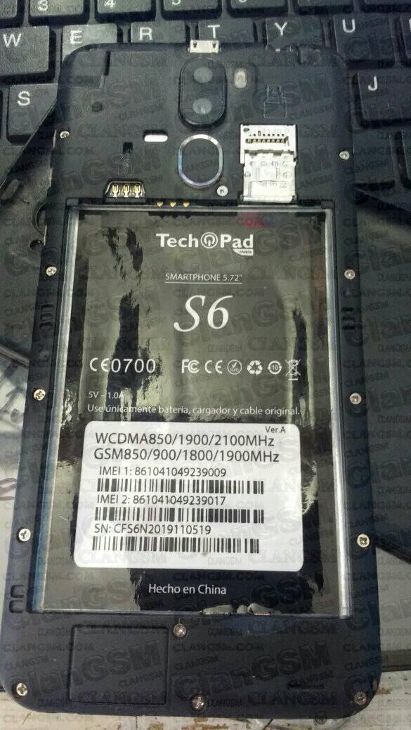 (Aporte)Firmware Tech Pad S6 Mt6580 Y Frp - Clan GSM - Unión de los Expertos en Telefonía Celular