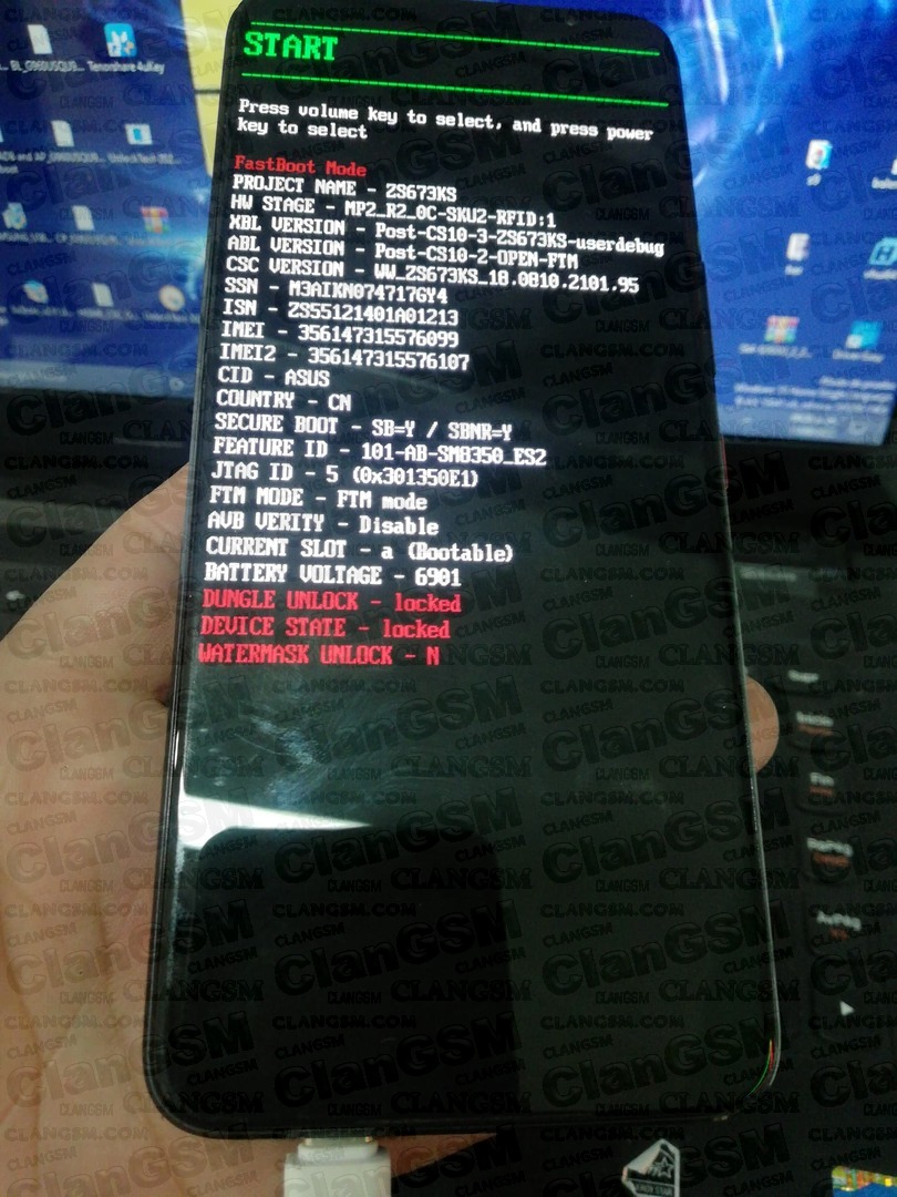 Asus Rog Phone 5 En Modo Edl - Clan GSM - Unión de los Expertos en ...