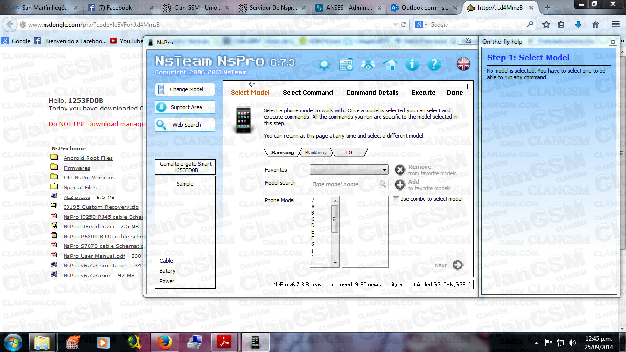 Servidor De Nspro - Clan GSM - Unión de los Expertos en Telefonía Celular