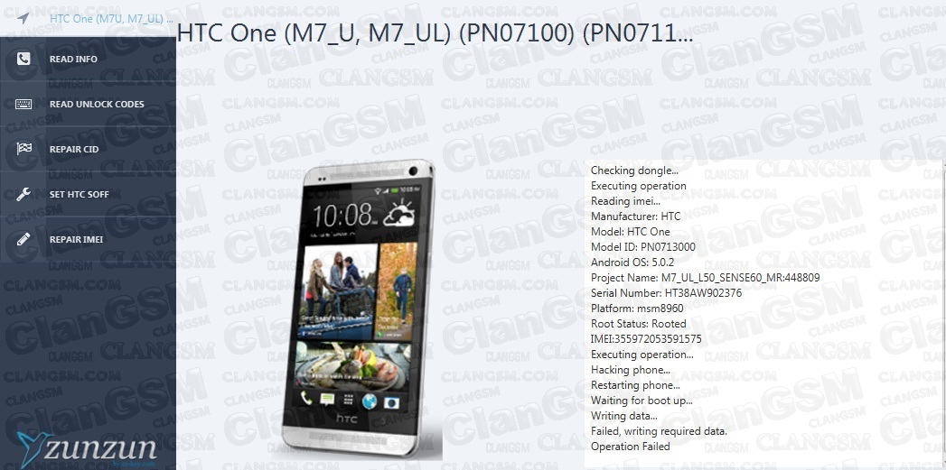 Reparar Serial Htc M7 Tmobile - Clan GSM - Unión de los Expertos en ...