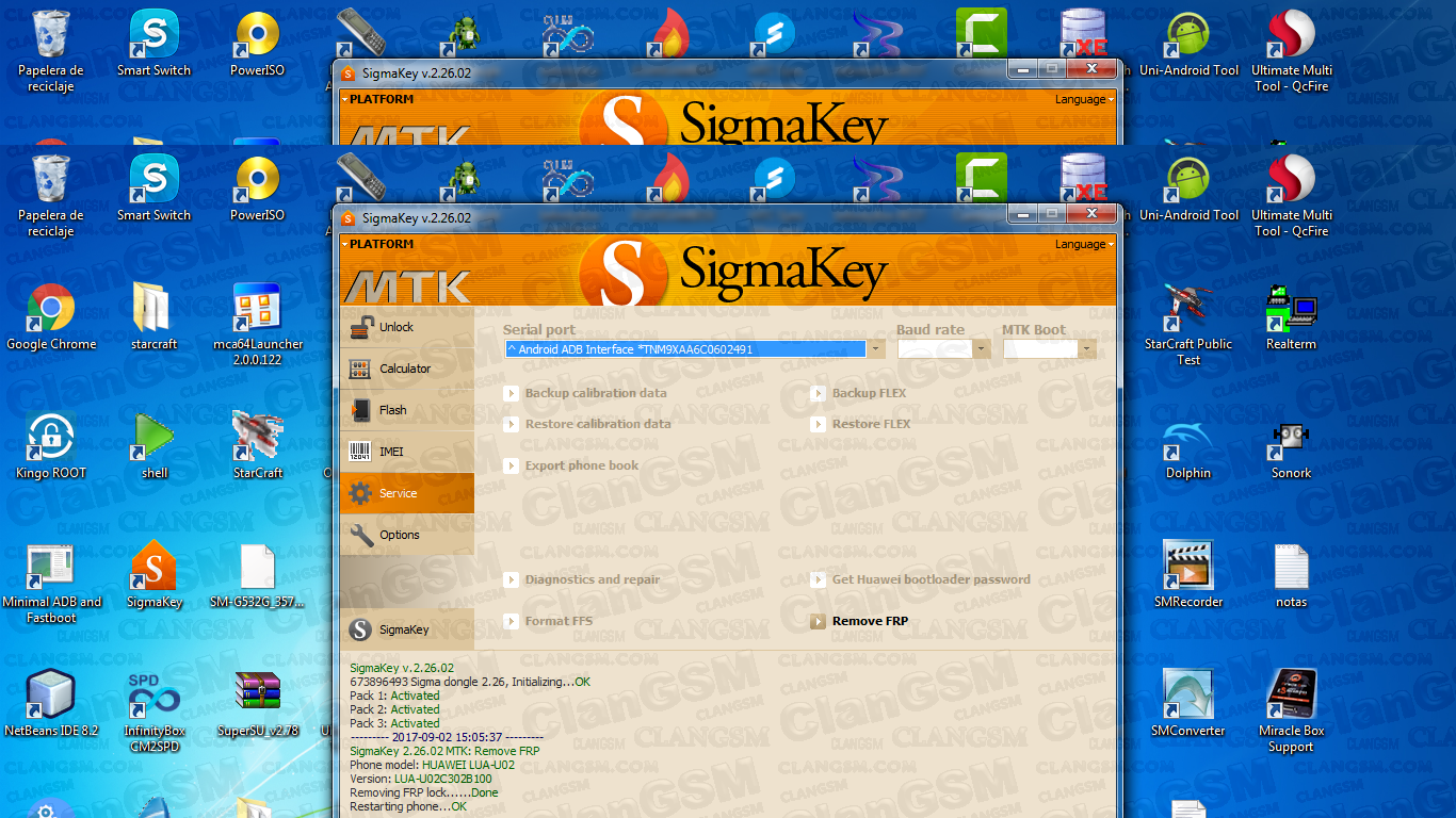 Frp Huawei Lua-u02 Con Sigma Box Aporte - Clan GSM - Unión de los ...