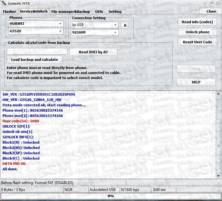 Unlock Huawei G5520 Con Nck Crack - Clan GSM - Unión de los Expertos en ...