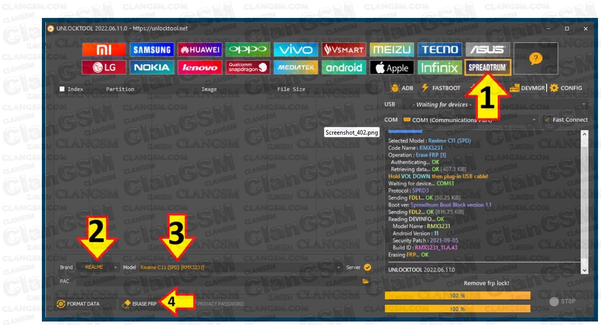 Realme C11 2021 Frp Y Fix Wireless Test Assistant - Clan GSM - Unión de ...
