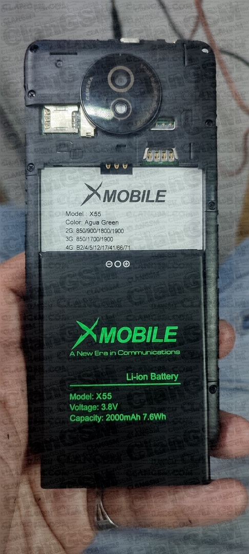 Frp Xmobile X55 Con Nck - Clan GSM - Unión de los Expertos en Telefonía Celular