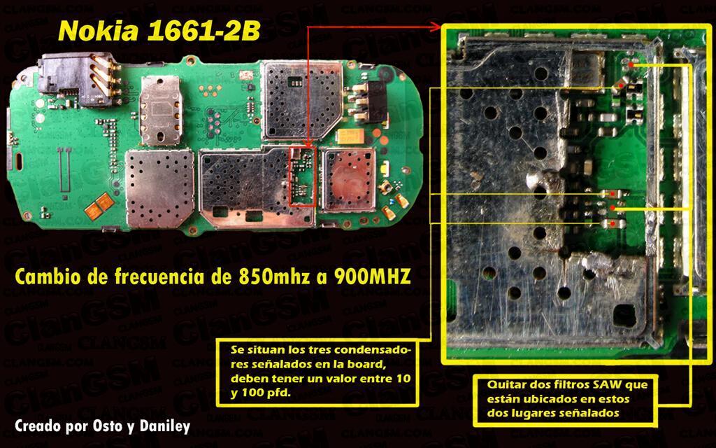 Nokia 1661 Rh 122 - Clan GSM - Unión de los Expertos en Telefonía Celular