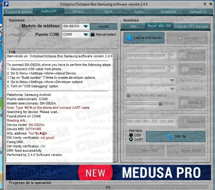 G925a 6.0.1 Drk Failed Ahora En Factory Binary - Clan GSM - Unión de ...