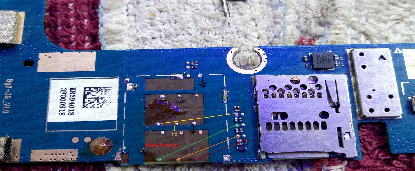 Aporte Bandeja Simcard Huawei T3 Bg2-u03 - Clan GSM - Unión de los ...