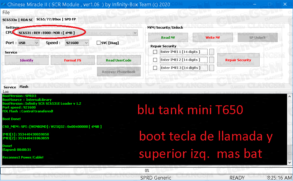 Rom Blu Tank Mini T650 - Clan GSM - Unión de los Expertos en Telefonía ...