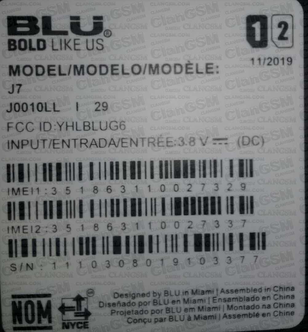 Rom Blu J7 J0010ll Aporte - Clan GSM - Unión de los Expertos en ...