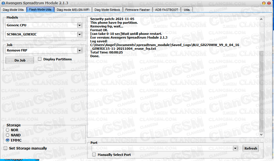 Frp Blu G60 Con Avenger Spreadtrum Module - Clan GSM - Unión de los ...