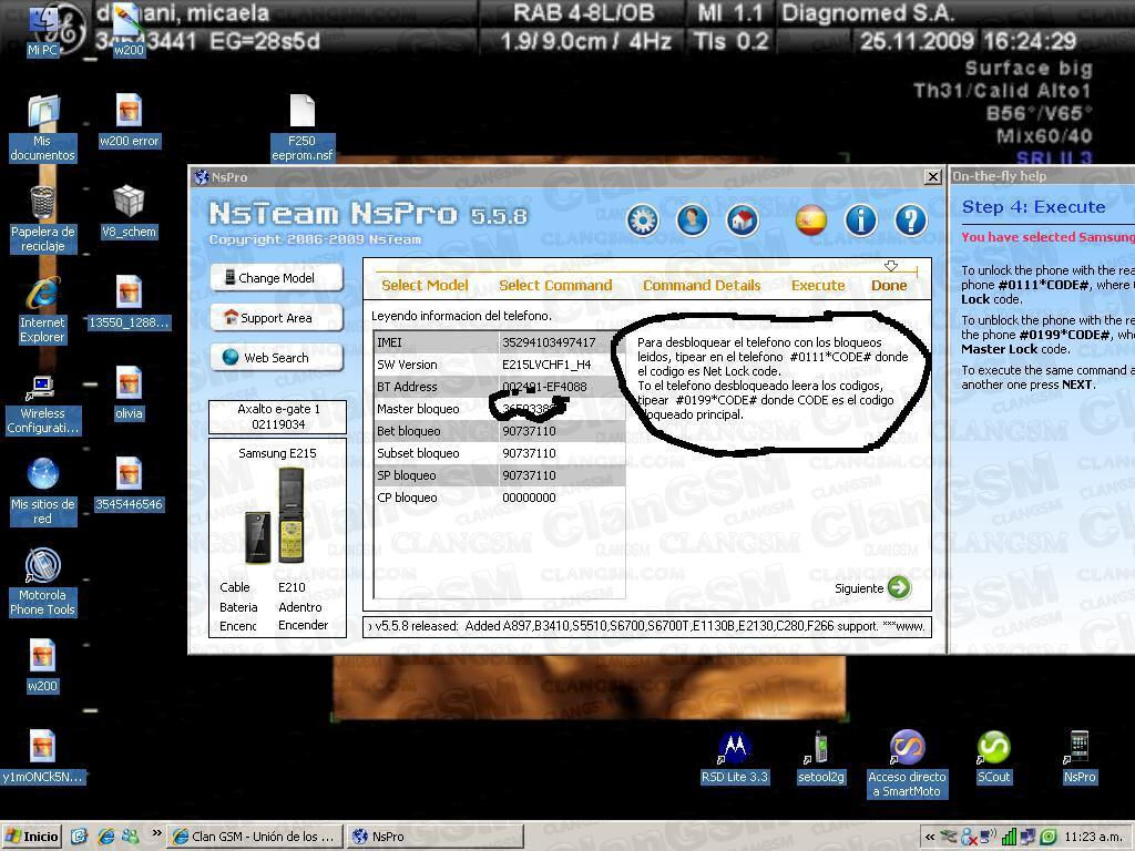 Samsung Unlock T119 - Clan GSM - Unión de los Expertos en Telefonía Celular