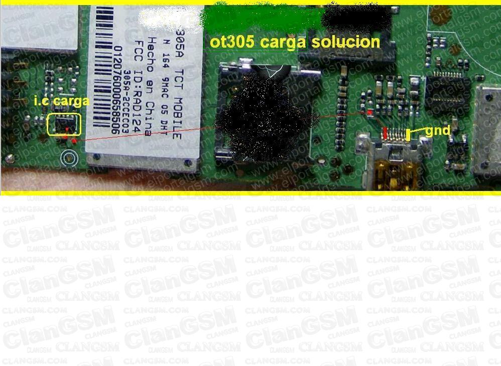 Alcatel 305 No Carga - Clan GSM - Unión de los Expertos en Telefonía ...