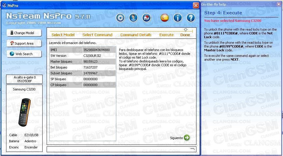 Aporte:ingreso Codigo De Red Samsung C3200 - Clan GSM - Unión de los ...
