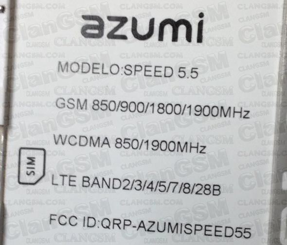 Aporte ***reparacion Imei Azumi Speed 5.5 Sin Root, Depuracion ,sin Box ...